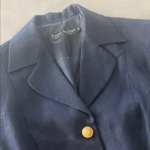 Trent Nathan | Jackets & Coats | Trent Nathan Midnight Blue Blazer With ...